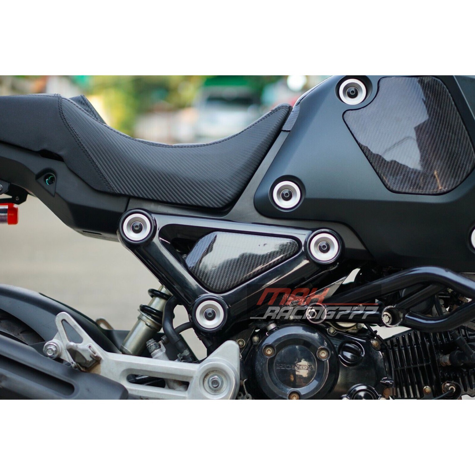 FRAME BODY R+L COVER SIDE UPPER PANEL CARBON FIBER HONDA NEW GROM 2021 ...