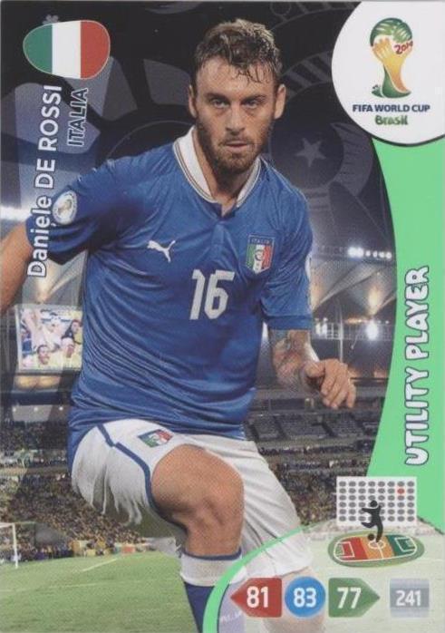 2014 Panini Adrenalyn XL FIFA World Cup Brazil - Daniele De Rossi for ...
