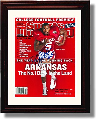 16x20 Gallery Frame Arkansas Razorbacks Darren McFadden 2007 Sports ...