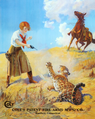 COLT PATENT FIREARMS ADVERTISING POSTER | eBay