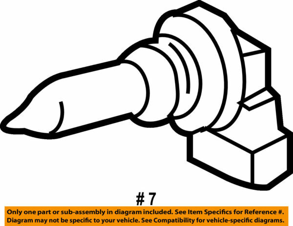 90981-AD001 Toyota Bulb(for headlamp, no.1) 90981AD001, New Genuine OEM ...