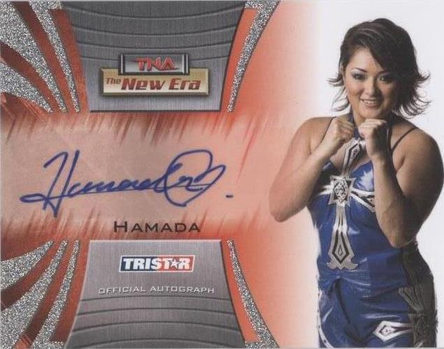 2010 TRISTAR TNA The New Era - Autographs Hamada #A33 Silver (AU) for ...