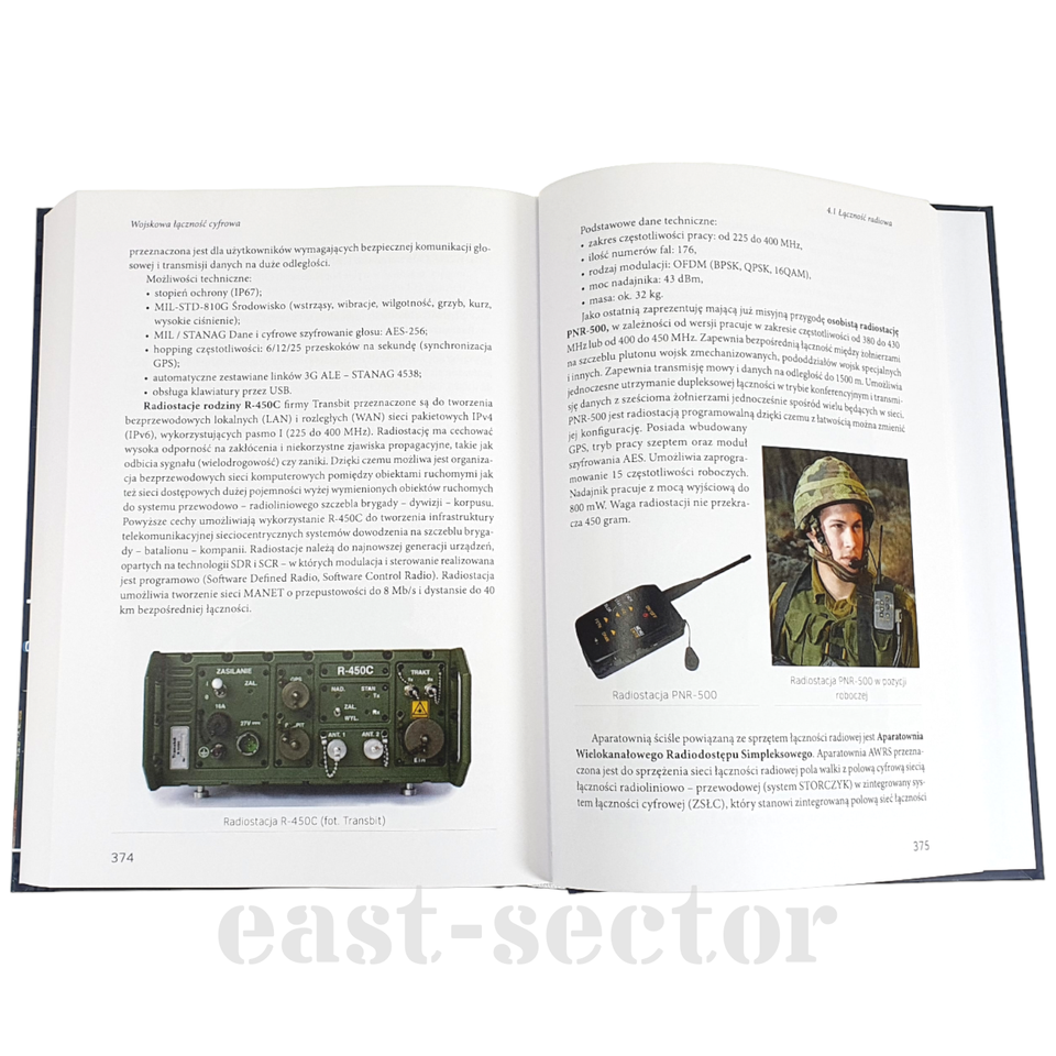 TADIRAN PNR-500 Military Personal Role Radio Intra-Squad Digital ...