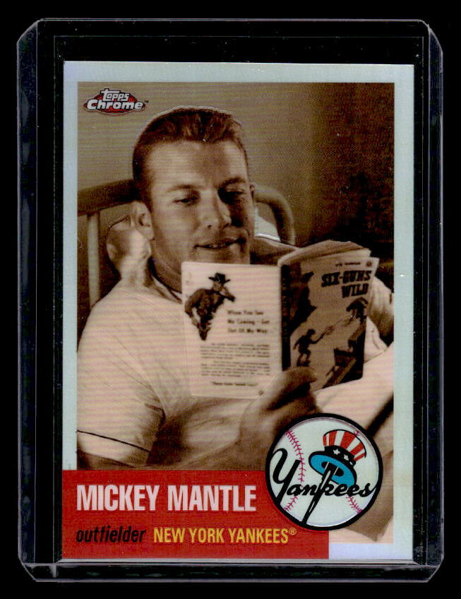 2007 Topps Chrome Mickey Mantle Refractor #MMS22 | eBay