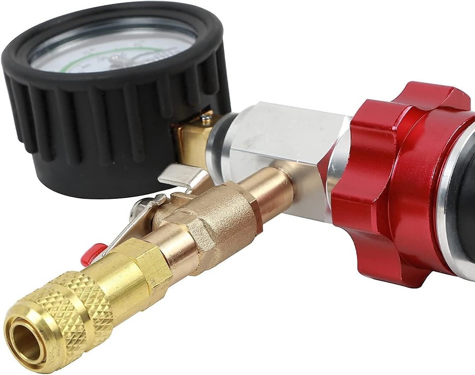 Universal Coolant Vacuum Refill Kit Radiator Coolant Filler Bleeder ...