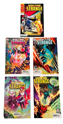 LOT OF 5 DOCTOR STRANGE #10 LAISO 1:25 / A+ #11 HETRICK 1:25/ A/ B ...