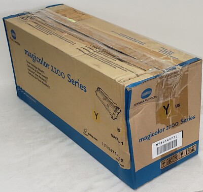 Konica Minolta Magicolor 2200 Yellow Toner 1710471-002 Brand New OEM ...