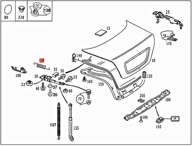 Genuine MERCEDES W220 S-CLASS W220 Spring 2207570129 | eBay