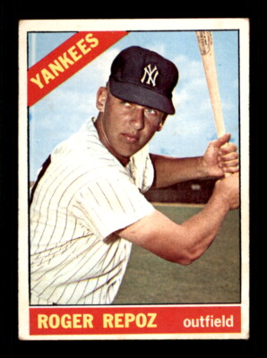 1966 Topps #138 Roger Repoz - Crease Free | eBay