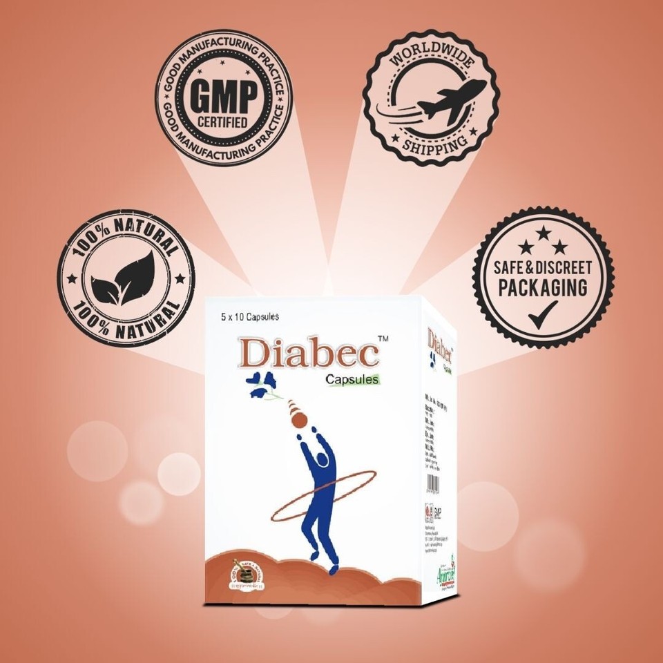 Diabec Herbal Capsules – Supports Healthy Blood Sugar – 200 Count | eBay