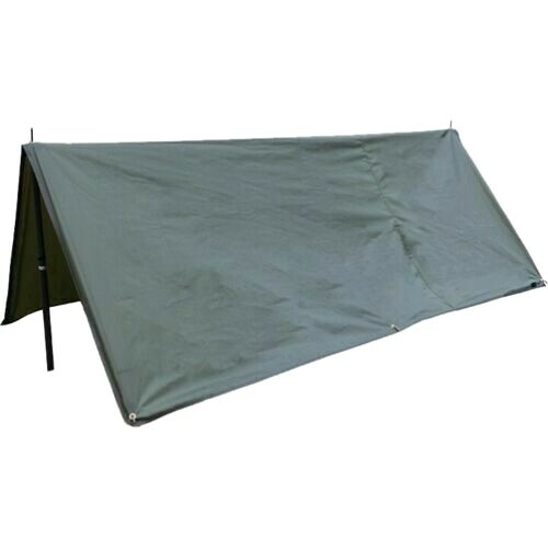 WATERPROOF RIPSTOP ARMY BASHA Olive bivi tent camping kit fishing green ...