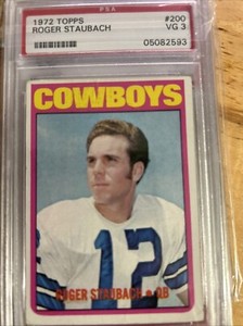 Roger Staubach 1972 Topps #200 Base Price Guide - Sports Card Investor