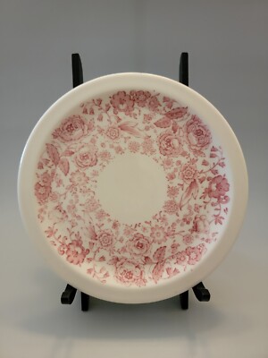 Scammells Trenton China Restaurant Ware Red Roxbury 8" Dessert Plate | eBay