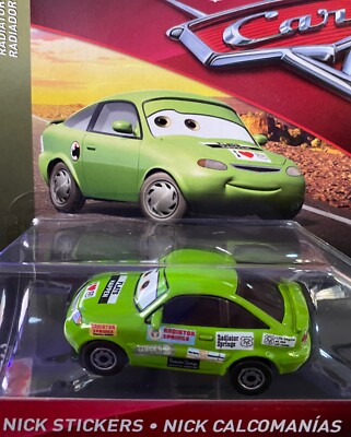 DISNEY PIXAR CARS "NICK STICKERS" NEW IN PACKAGE, SHIP WORLD WIDE | eBay