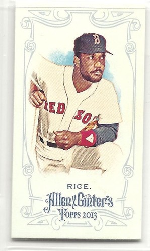 2013 Allen & Ginter Mini A&G Back Jim Rice 220 | eBay