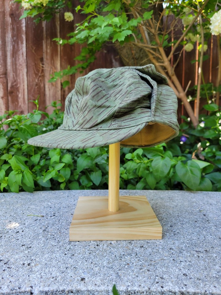 Czechoslovakian Army Camo M60 Vz60 "Raindrop" Cap 57CM | eBay