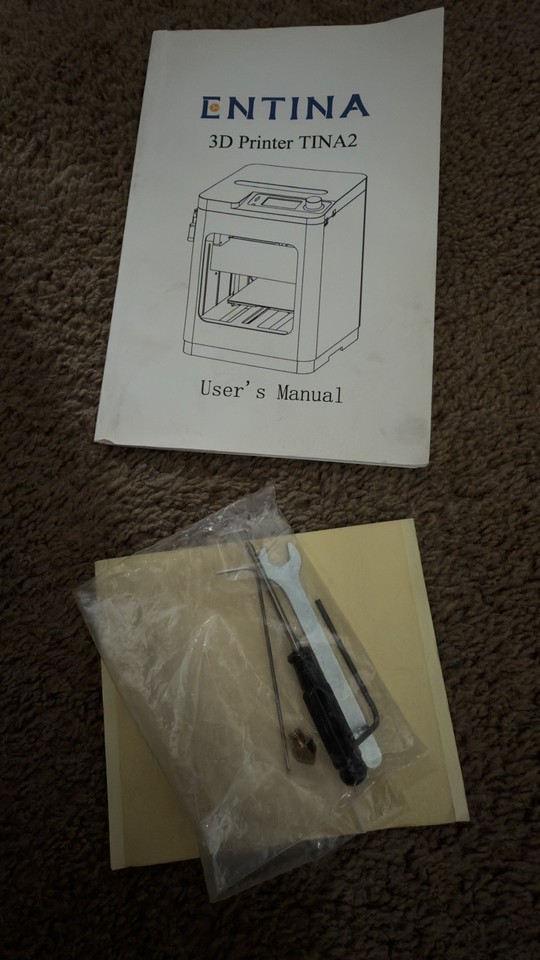 Entina 3D Printer Tina2 Mini (Read Description) | eBay