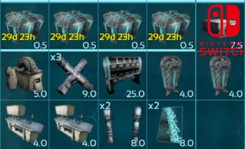 Ark survival Nintendo Switch PvE Starter Base Pack (5x5) (4 wall high ...