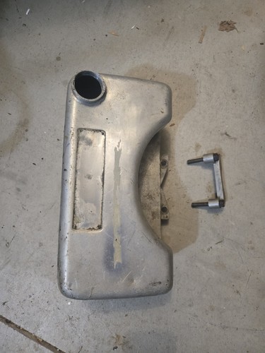 Antique 1929 Elto Service Quad 25hp Outboard Boat Motor Gas / Fuel Tank ...