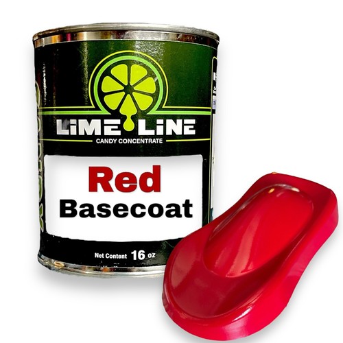 LiME LiNE Solid Red Basecoat - 16 Oz | eBay