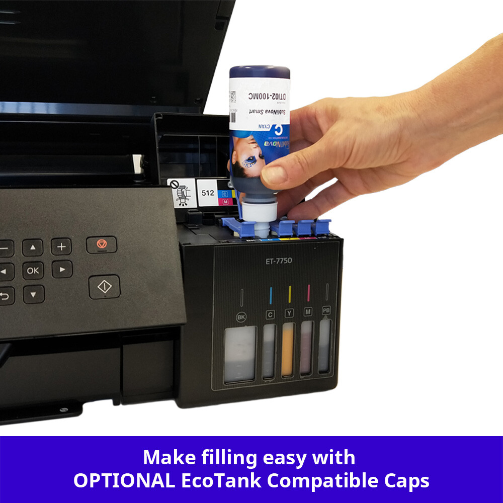 Inktec SubliNova Smart Sublimation Ink Epson Printers 100ml (exp Jul ...