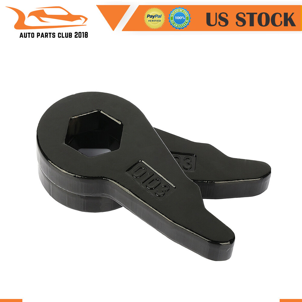 1"-3" Torsion Keys + Shock Extender & Front Shocks Struts For Silverado ...