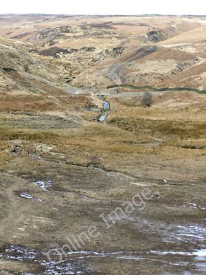 Photo 6x4 Naden Valley Rain Shore Looking across the dry bed of Naden ...