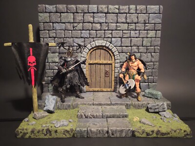 1/12 Scale Castle Door Diorama (Mythic Legions, Marvel Legends, Mezco ...