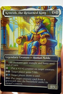 Kenrith, the Returned King Proxy Card with Custom designed art | eBay