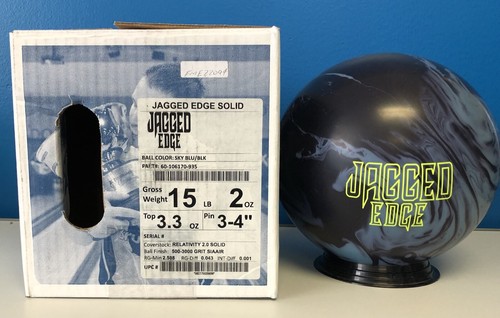 NEW - 15# Brunswick JAGGED EDGE Solid - 1st - 15 lb 2 oz, 3"- 4" PIN, 3.3 Top | eBay