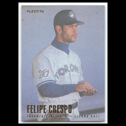 Felipe Crespo Rookie #U95 1996 Fleer Update Toronto Blue Jays Baseball ...