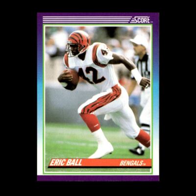 Eric Ball 1990 Score Cincinnati Bengals #124 Set Break GM | eBay