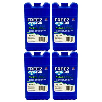 Freez Pak Reusable Ice Pack 4 Pack Ice Packs For Lunch Bags And Coolers ...