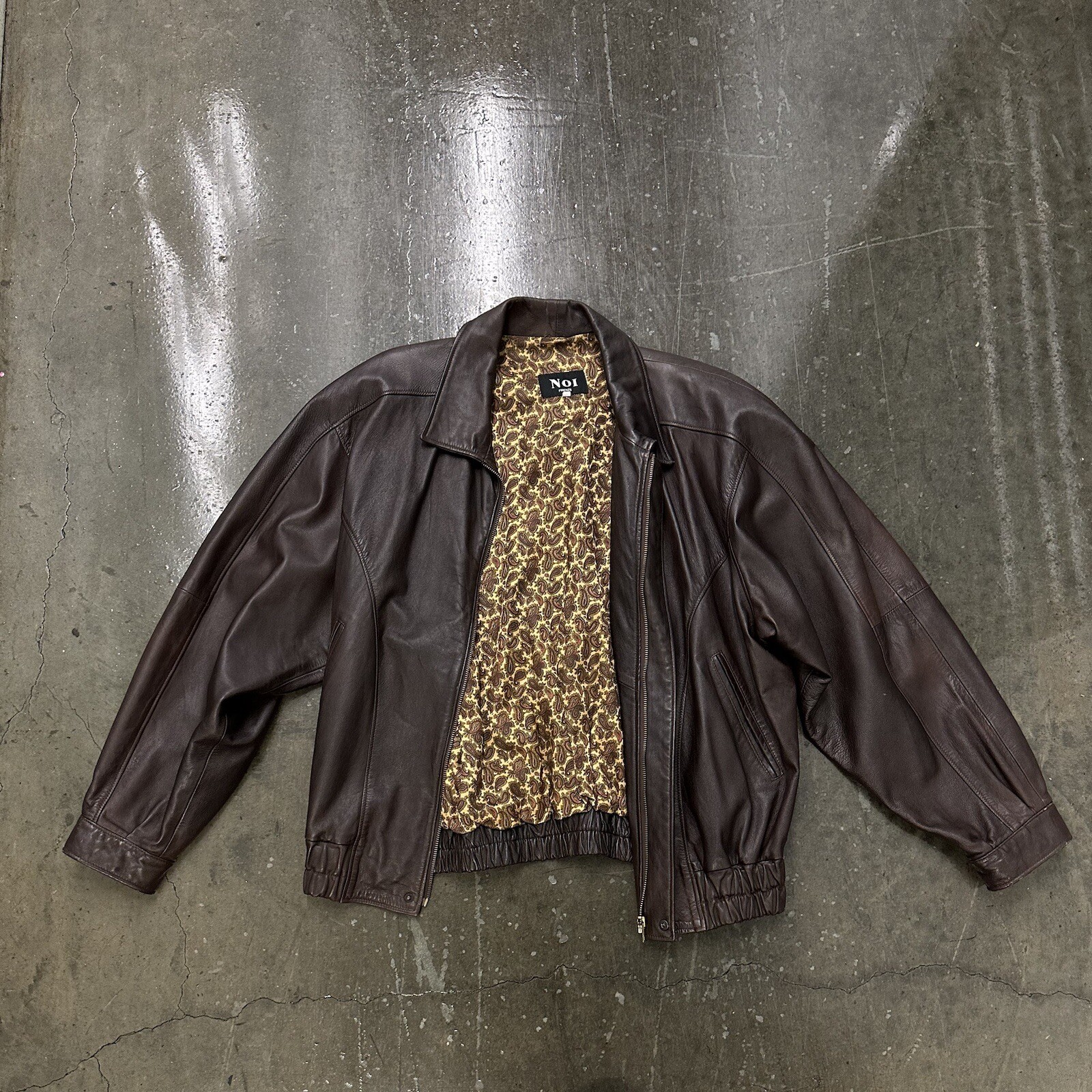 Vintage Noi Firenze Leather Jacket - Men’s Size 54 - Gem