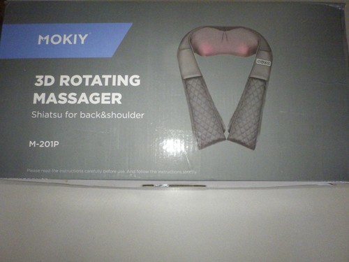 MOKIY M-201P Neck Massager for Back and Shoulder with Heat in Black | eBay