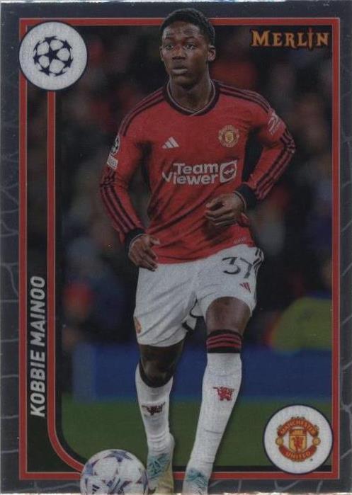 2023-24 Topps Merlin Uefa Club Competitions - Kobbie Mainoo #78 for ...