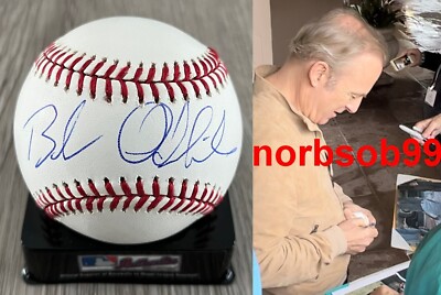 BOB ODENKIRK SIGNED MLB BASEBALL BREAKING BAD w/EXACT VIDEO PROOF ...
