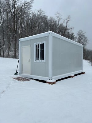 Hunting Cabin DIY KIT - Insulated Modular Fire & Water Resistant IN ...