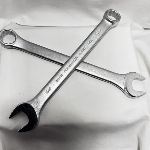 Challenger Proto 6116M 16mm Combination Wrench Made In USA Set Of 2 NEW ...