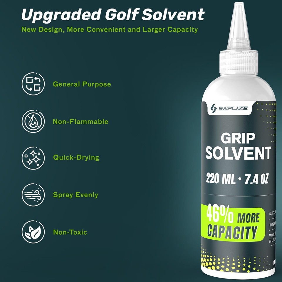 Value Golf Grip Repair Kit – Includes 7.4oz GTA-200 Golf Grip Solvent ...