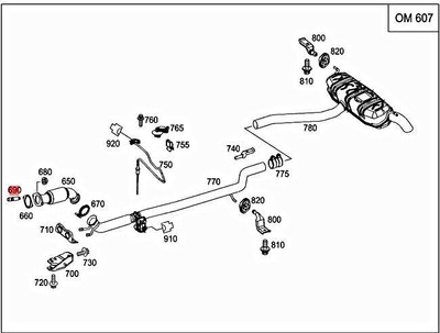 Genuine MERCEDES SMART Cla Vito Mixto Stud bolt special shape ...
