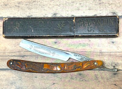 H. Boker & Co. Straight Razor w/Box | eBay