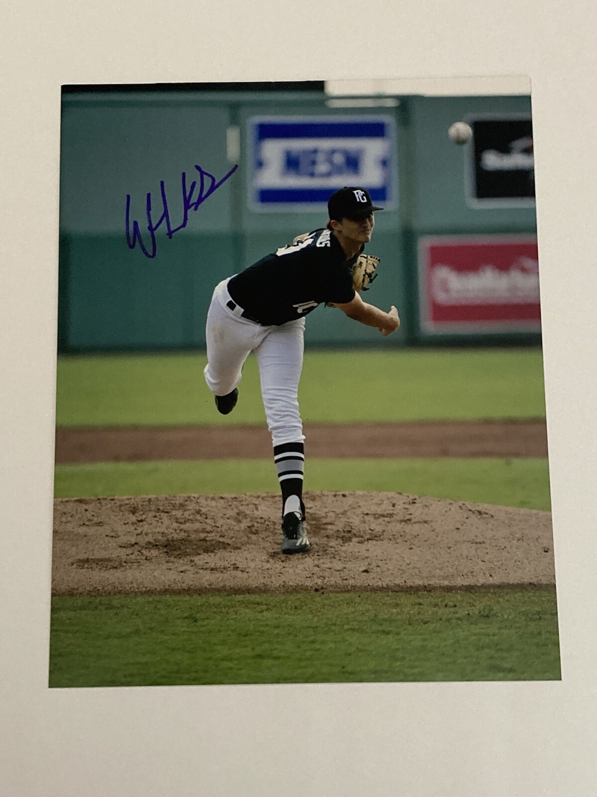 Ethan Hankins Signed 8x10 Photo Cleveland Guardians Autographed Auto ...