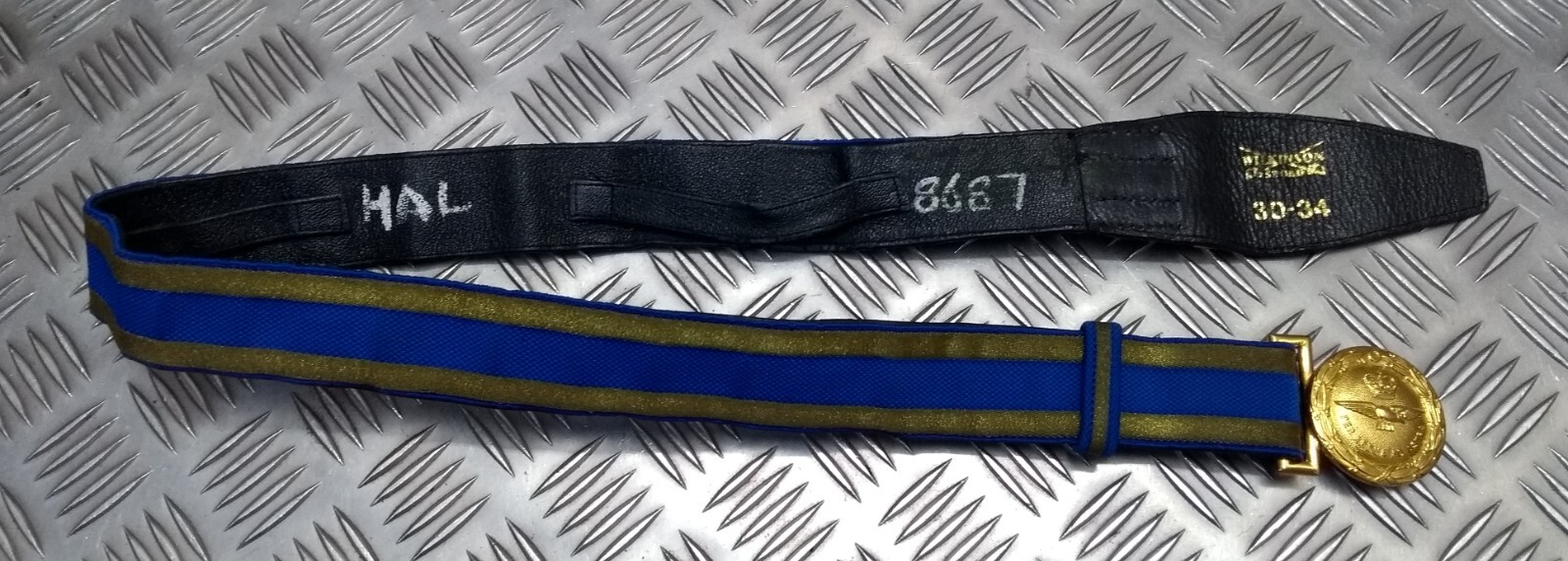 RAF Sword Belt British Royal Air Force Officer Issue PER ARDUA AD ASTRA ...