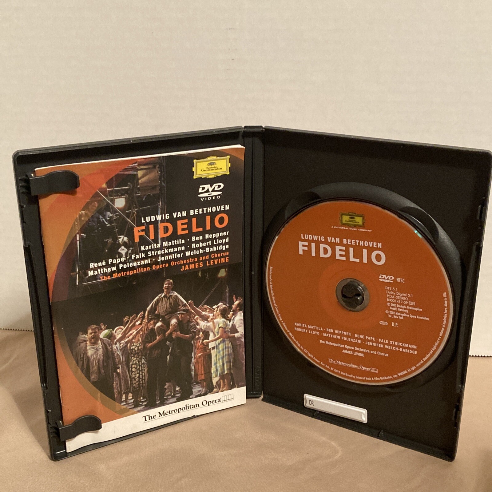 Fidelio: The Metropolitan Opera Orchestra [DVD] [2003] 44007305294 | eBay