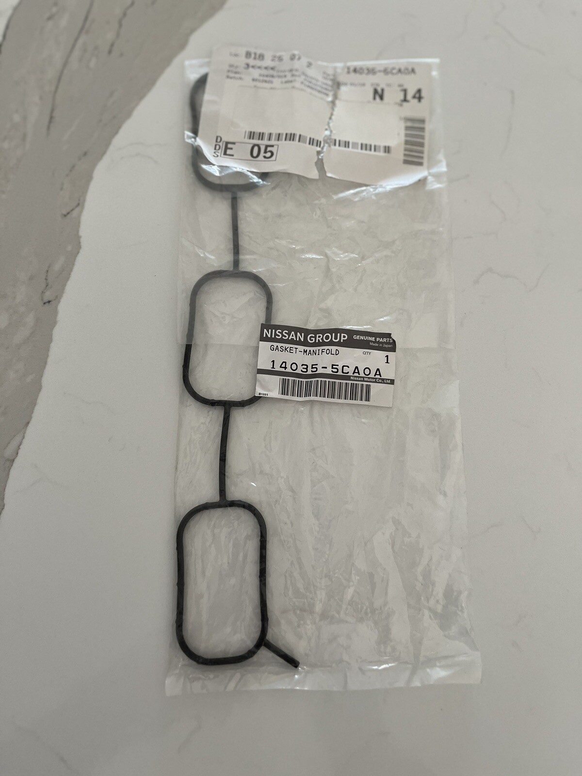 14035-5ca0a Nissan Gasket-intake Manifold 140355CA0A Genuine OEM Part ...