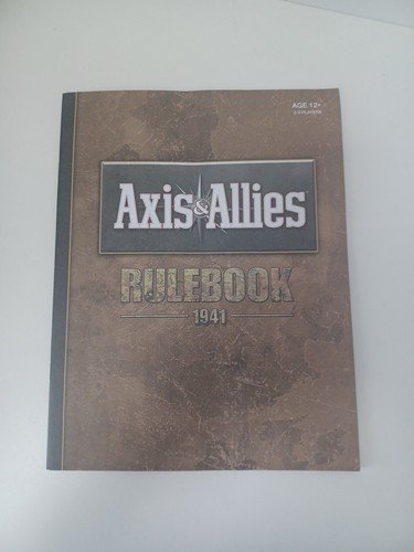 Axis & Allies Spring 1941 Game Rule Book (2012) | eBay
