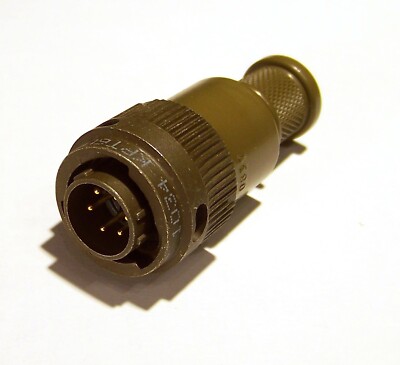 KPT6US10-6PW Circular Connector, 6-pin plug straight, potting boot | eBay