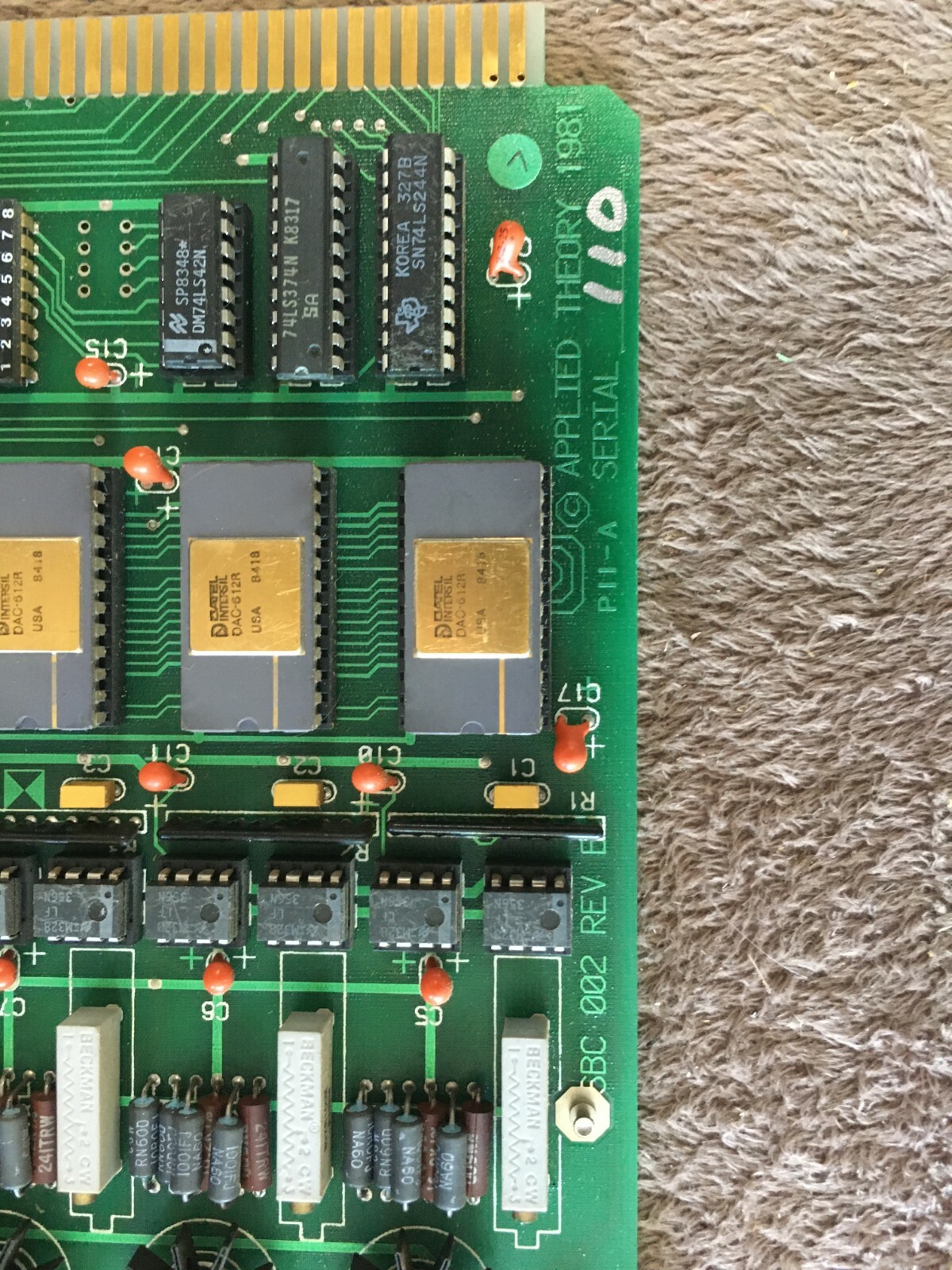 APPLIED THEORY SBC 001 REV B, SBC 002 REV B, SBC 003 REV B LOT OF 3 ...