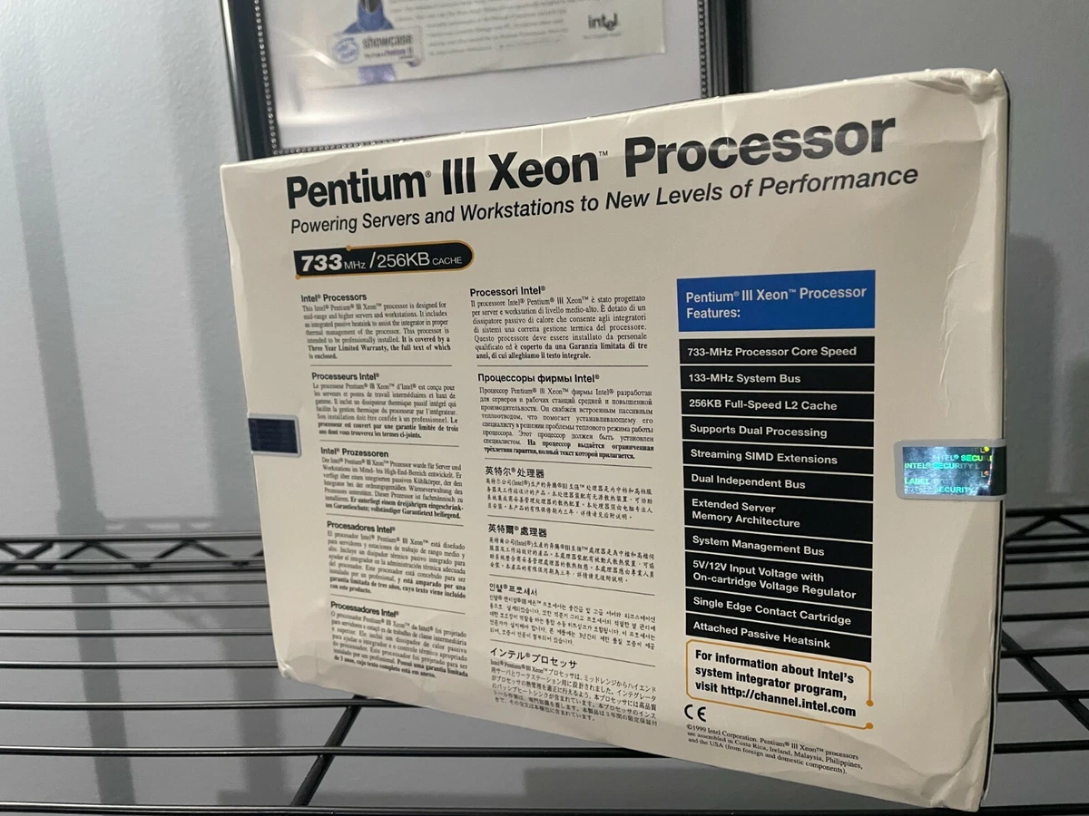 Intel Pentium Iii Xeon Processor